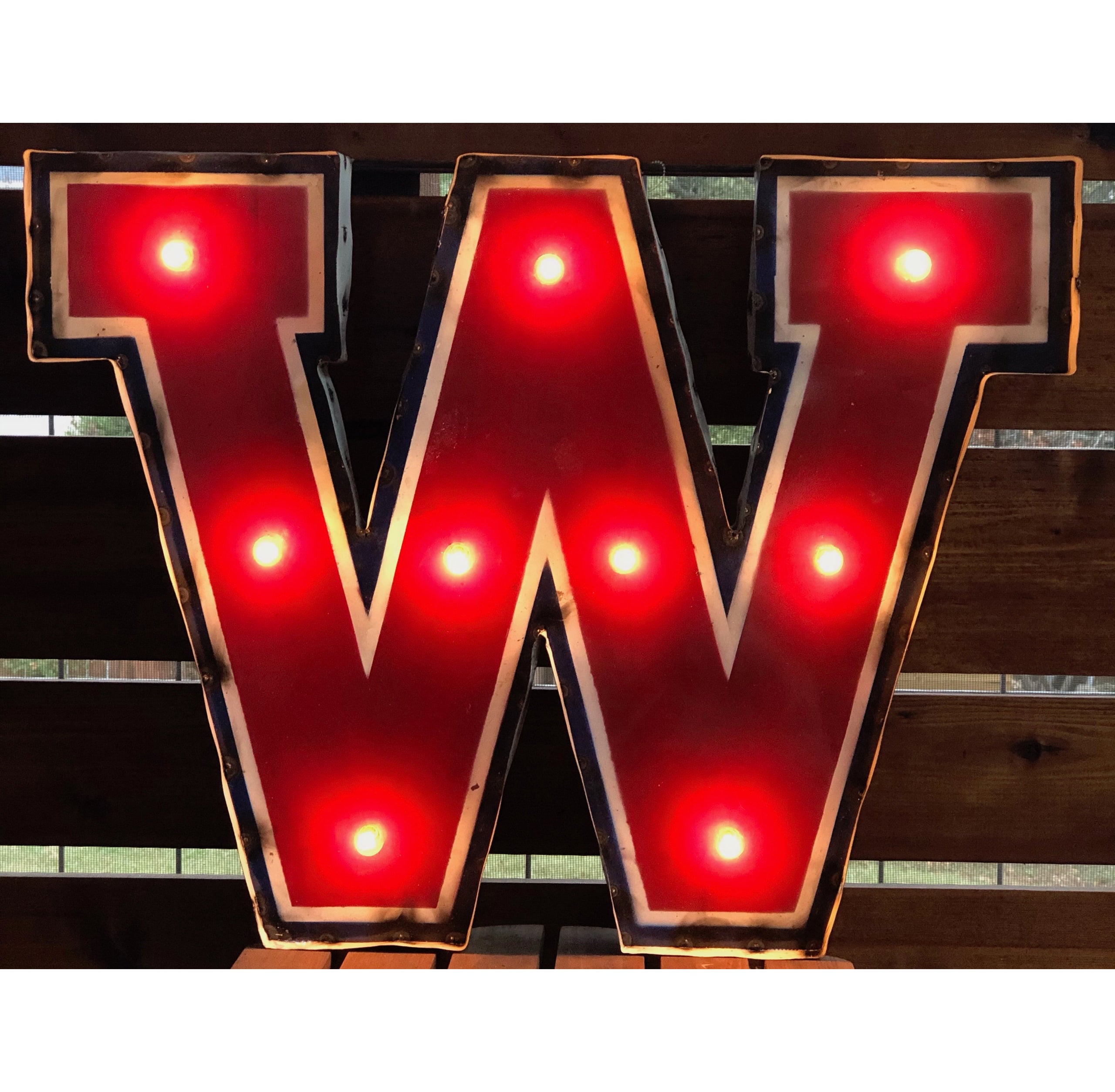 Lighted W Sign | Westlake Chap Store